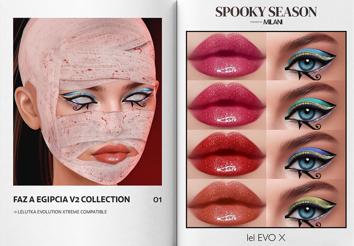 Second Life Marketplace - MILANI - "FAZ A EGIPCIA V2" COLLECTION / DEMO